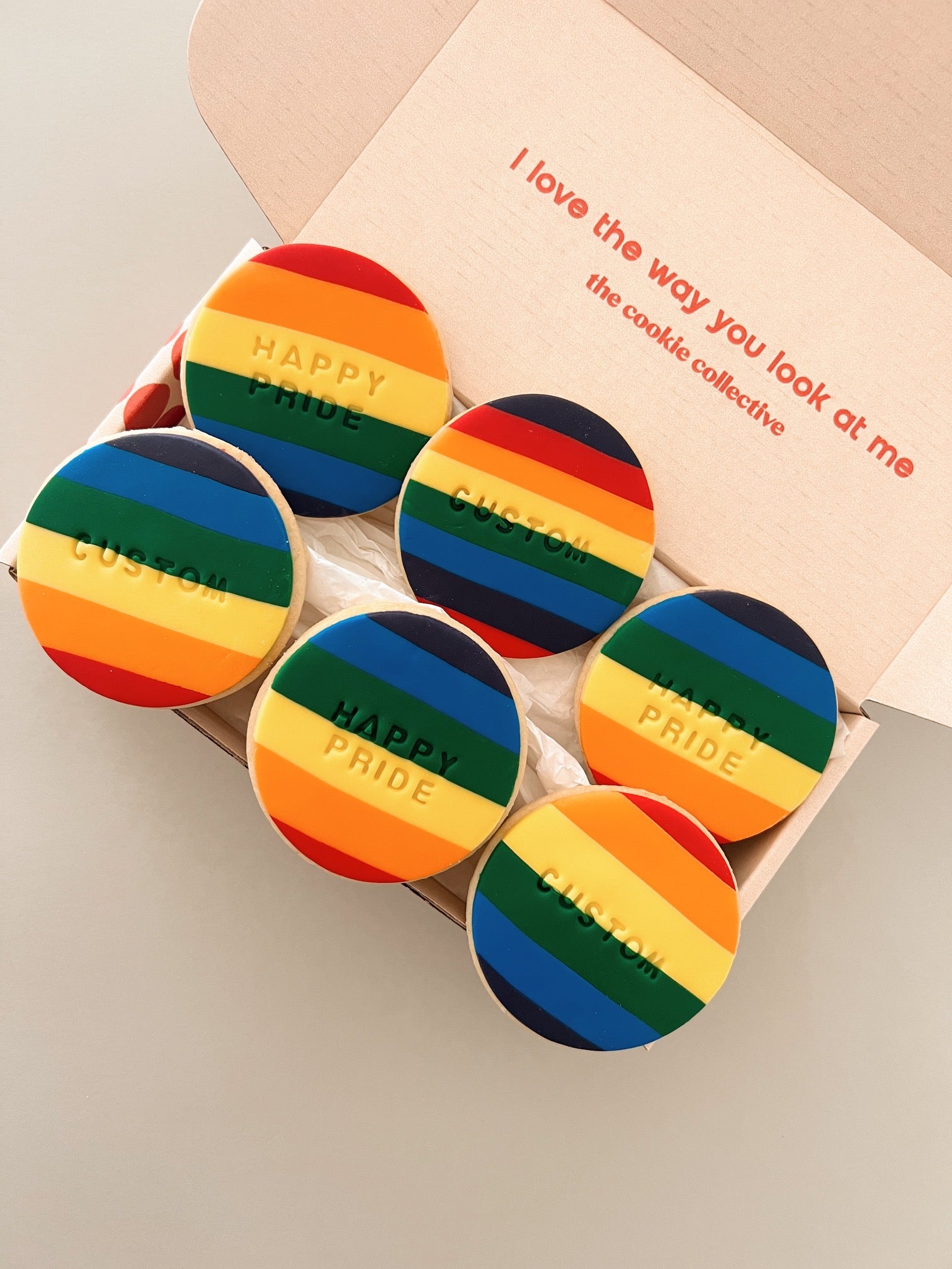 Happy Pride + Custom – The Cookie Collective NZ